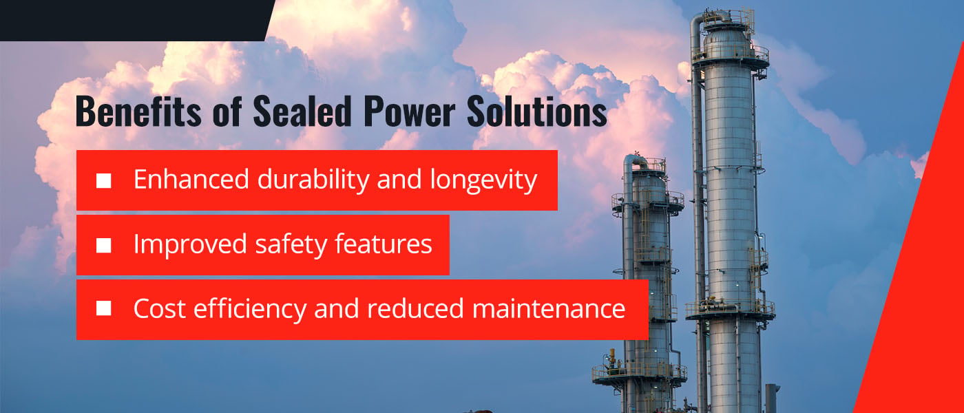 Sealed Power Solutions for Oil and Gas Applications