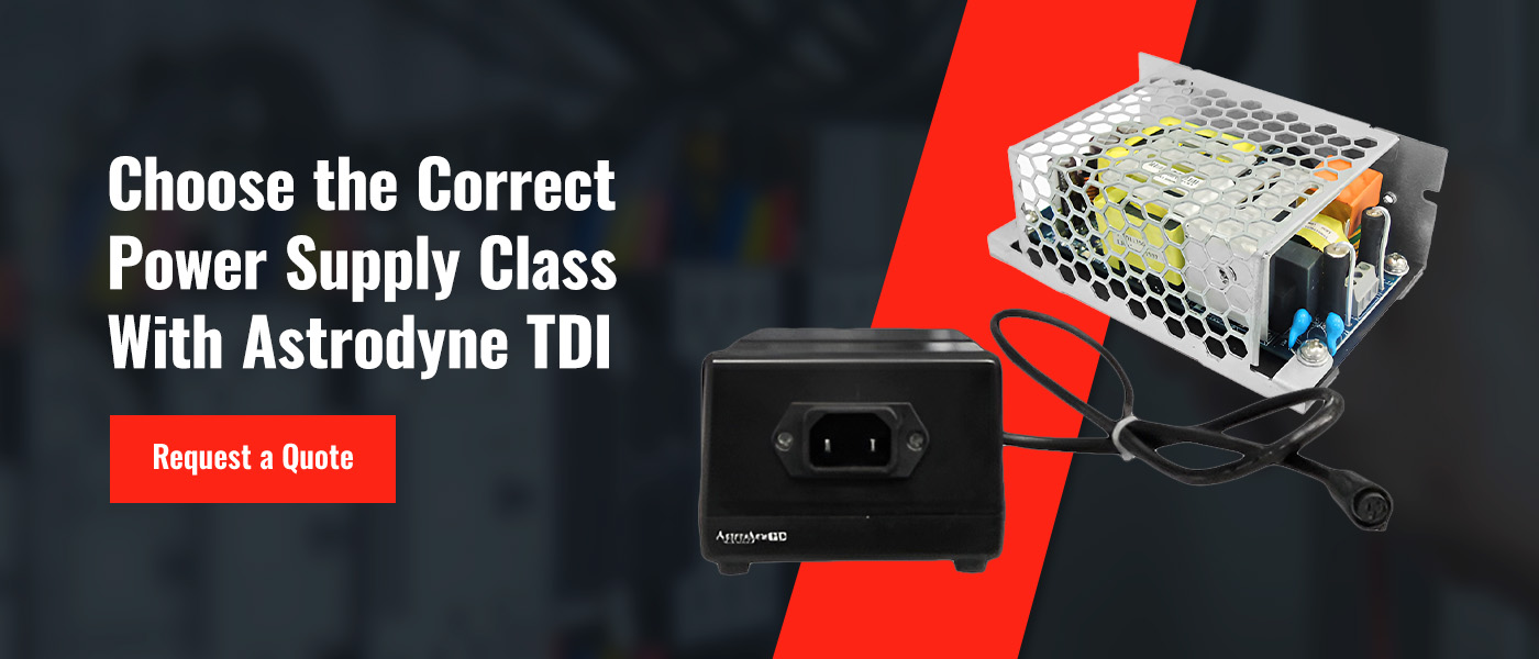Class 2 vs. Class II Power Supplies