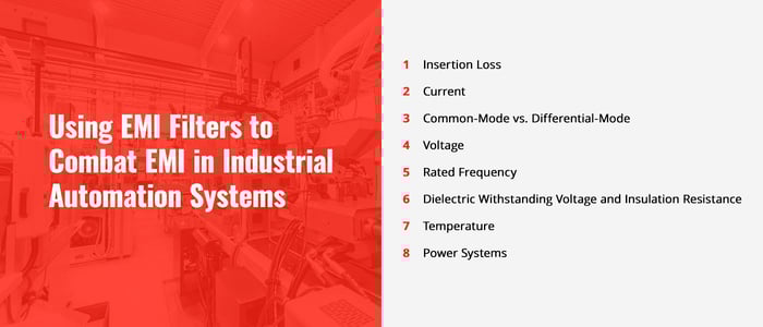 The Role of EMI Filters in Industrial Automation