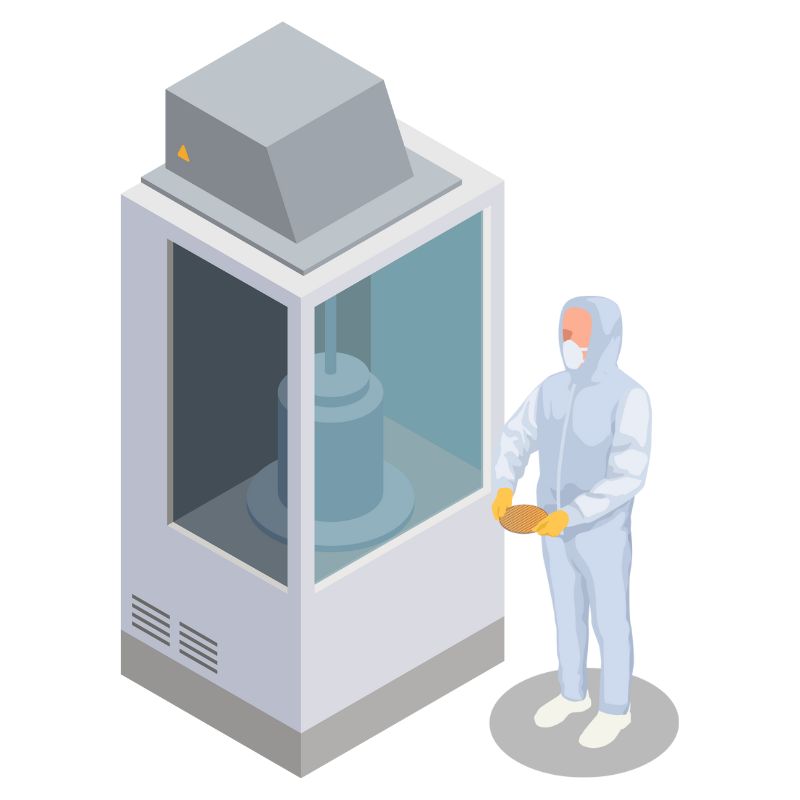 Semiconductor Chamber Front End Power Infographic