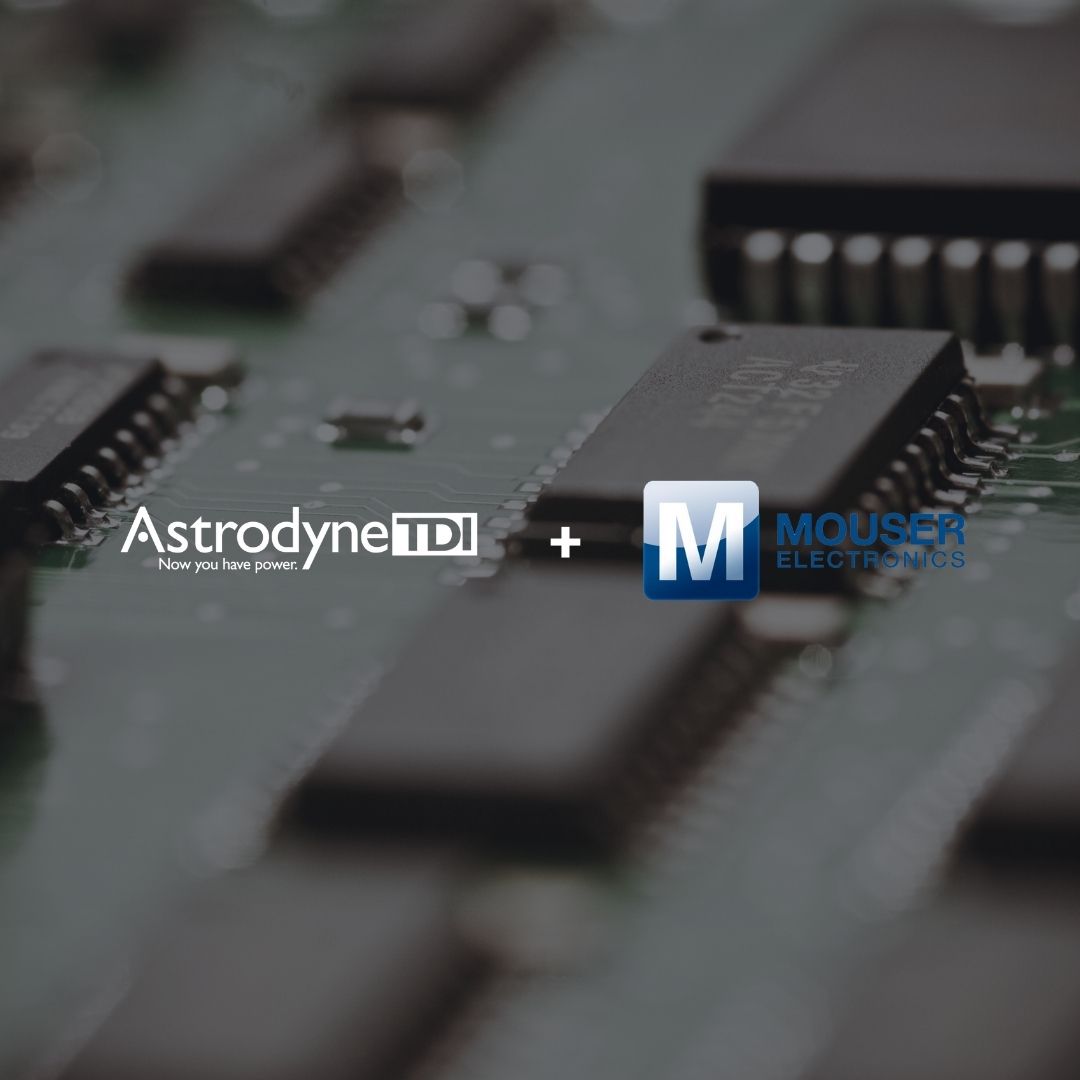 Astrodyne TDI Signs Agreement with Mouser Electronics | Astrodyne TDI
